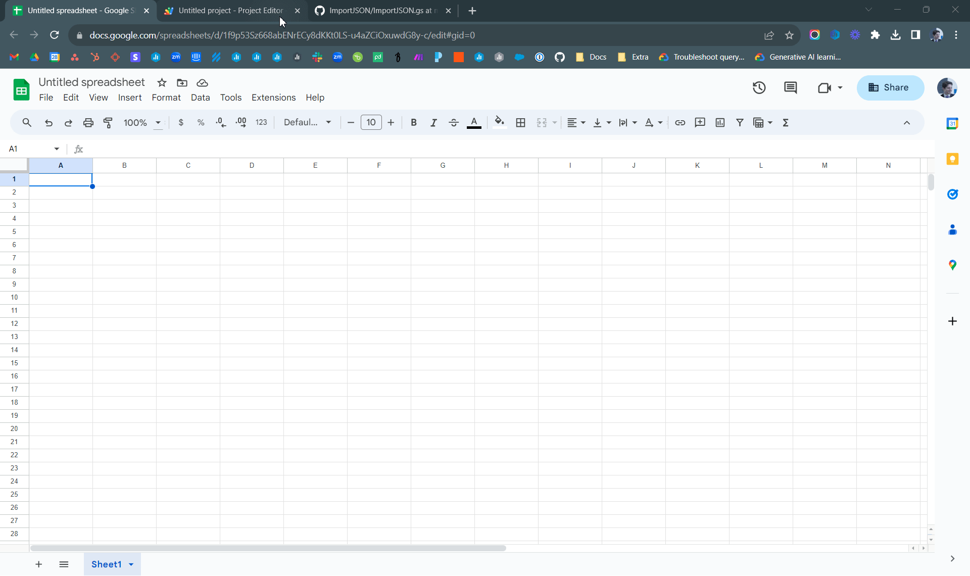 How to import JSON data into a Google Sheet How to import JSON data into a Google Sheet