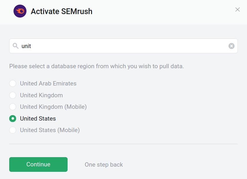 Guide: Using Semrush with Databox