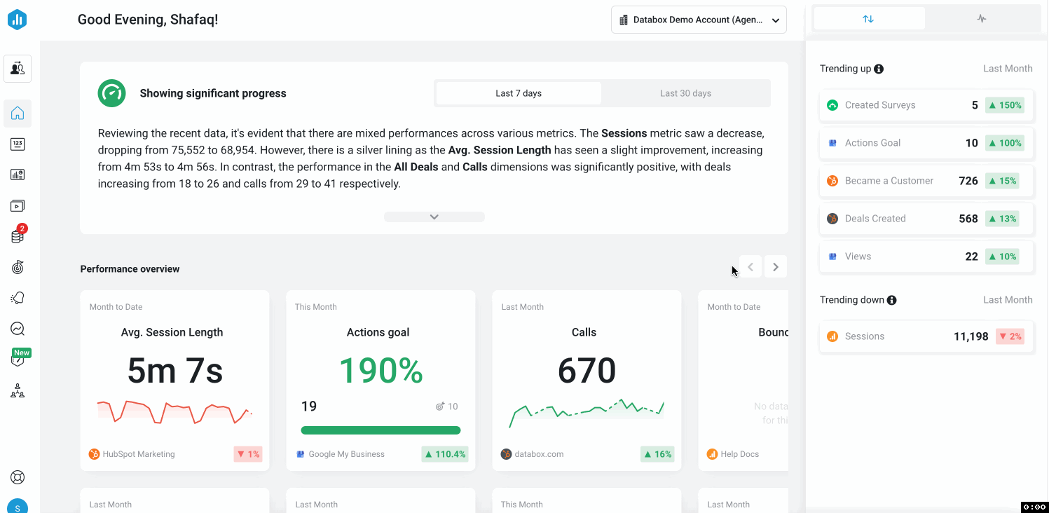 Guide: Using Vimeo with Databox Guide: Using Vimeo with Databox