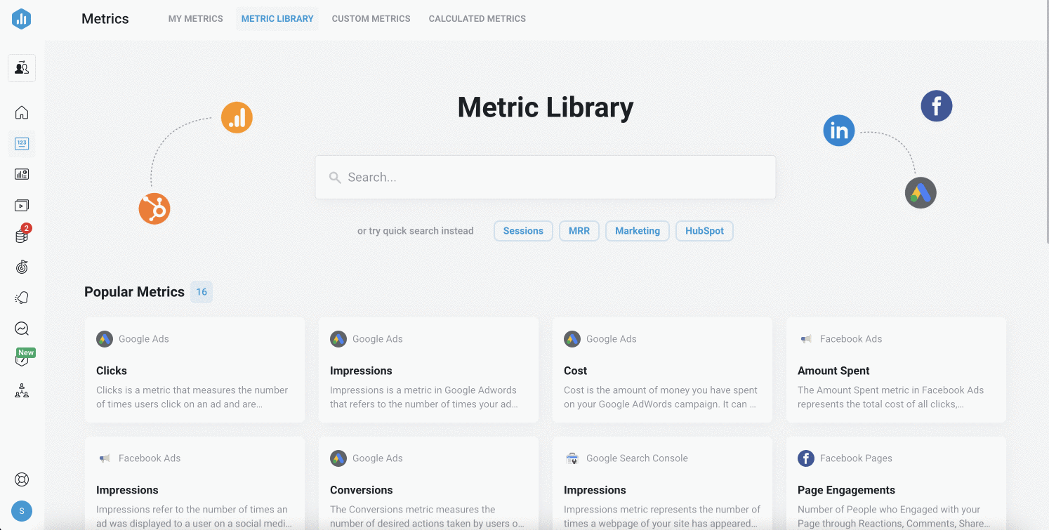 Overview: Metric Library