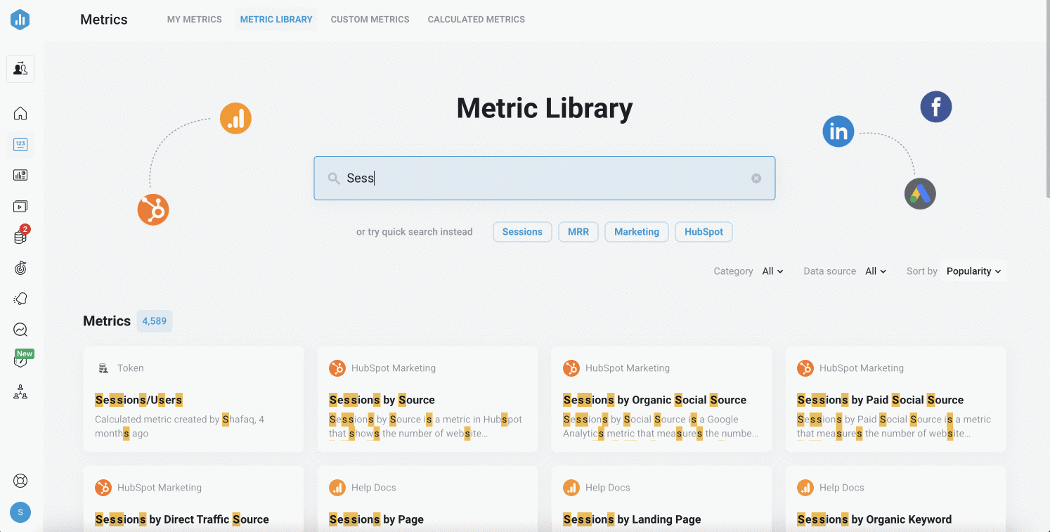 Overview: Metric Library Overview: Metric Library